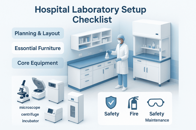 Hospital Laboratory Setup: Furniture & Equipment Checklist Guide